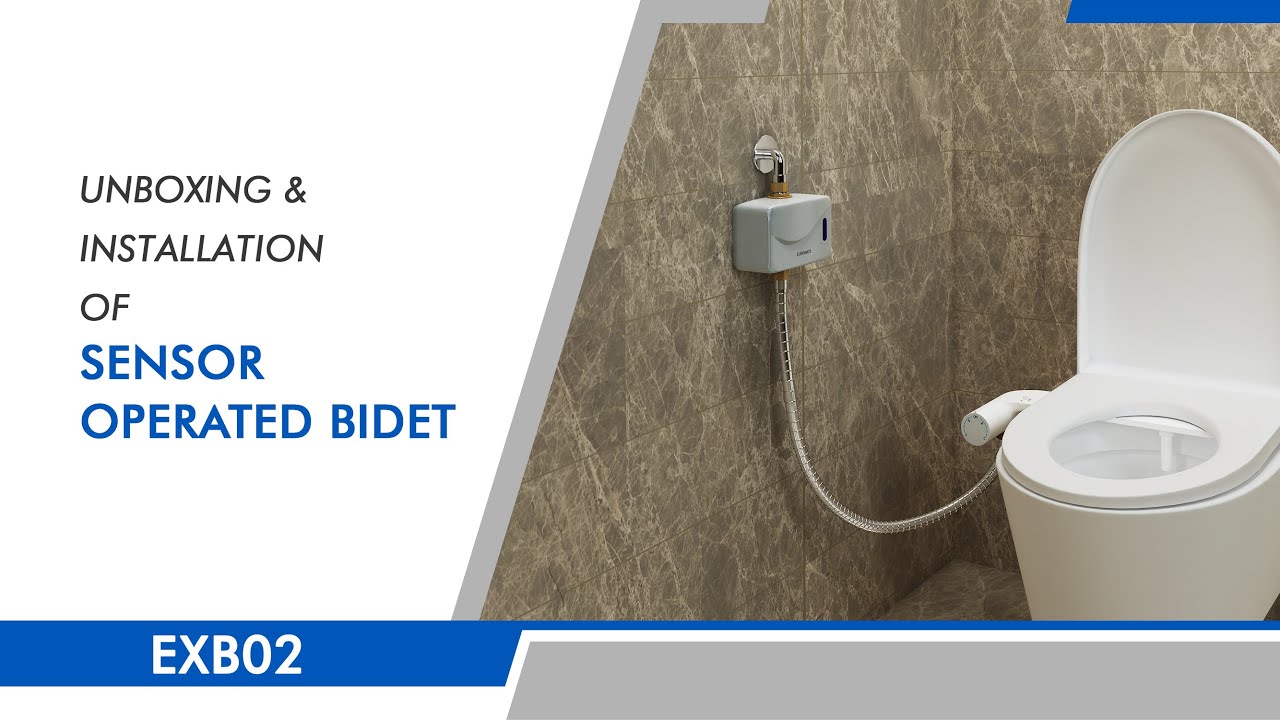 Sensor Bidet Unboxing & Installation - YouTube