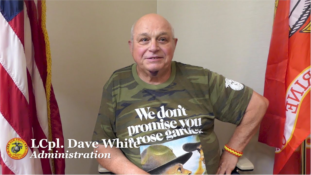 The Rose Garden Marines Interviews - LCpl. Dave White - Administration ...