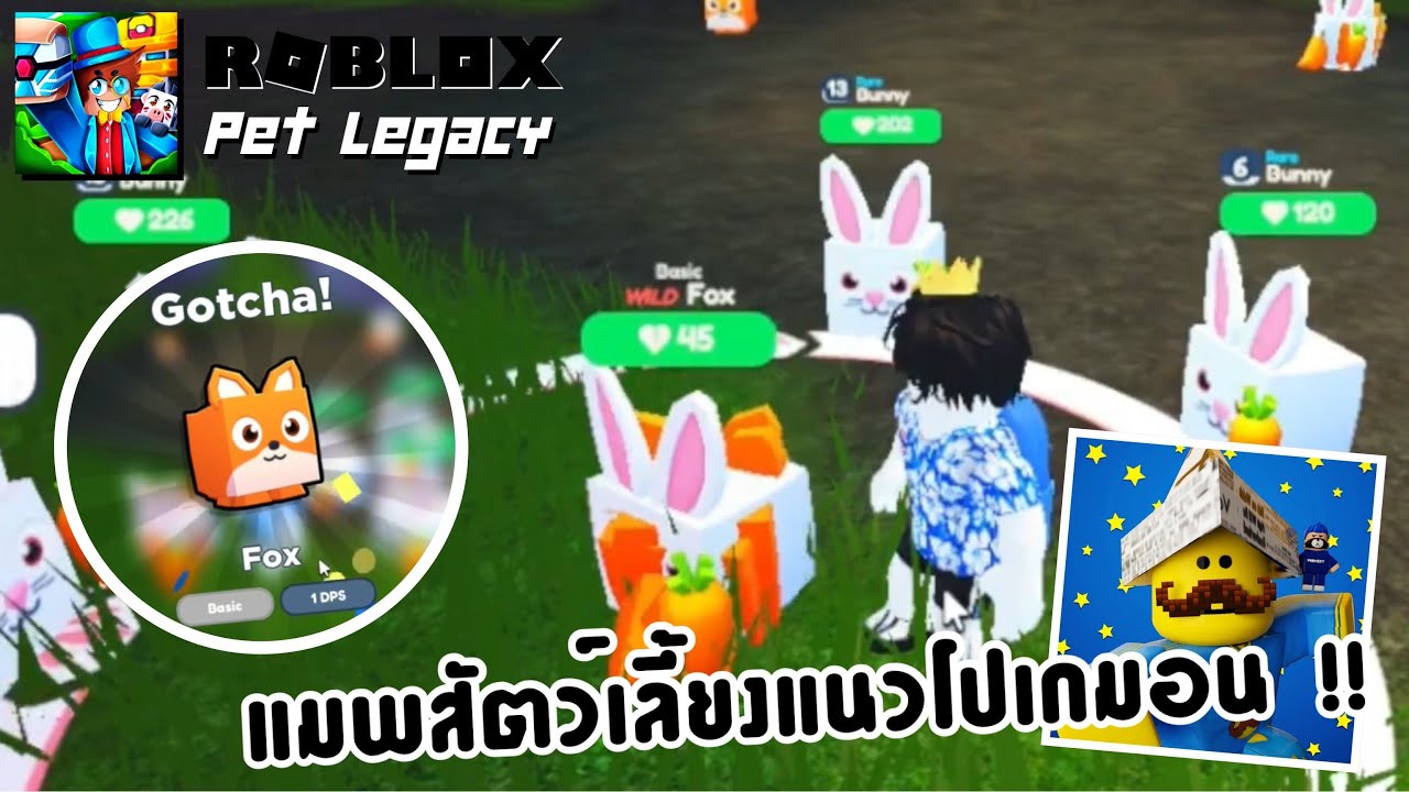 Roblox : Pet Legacy | แมพสัตว์เลี้ยงแนวโปเกมอน Mayrushart!! | EP.2 ...