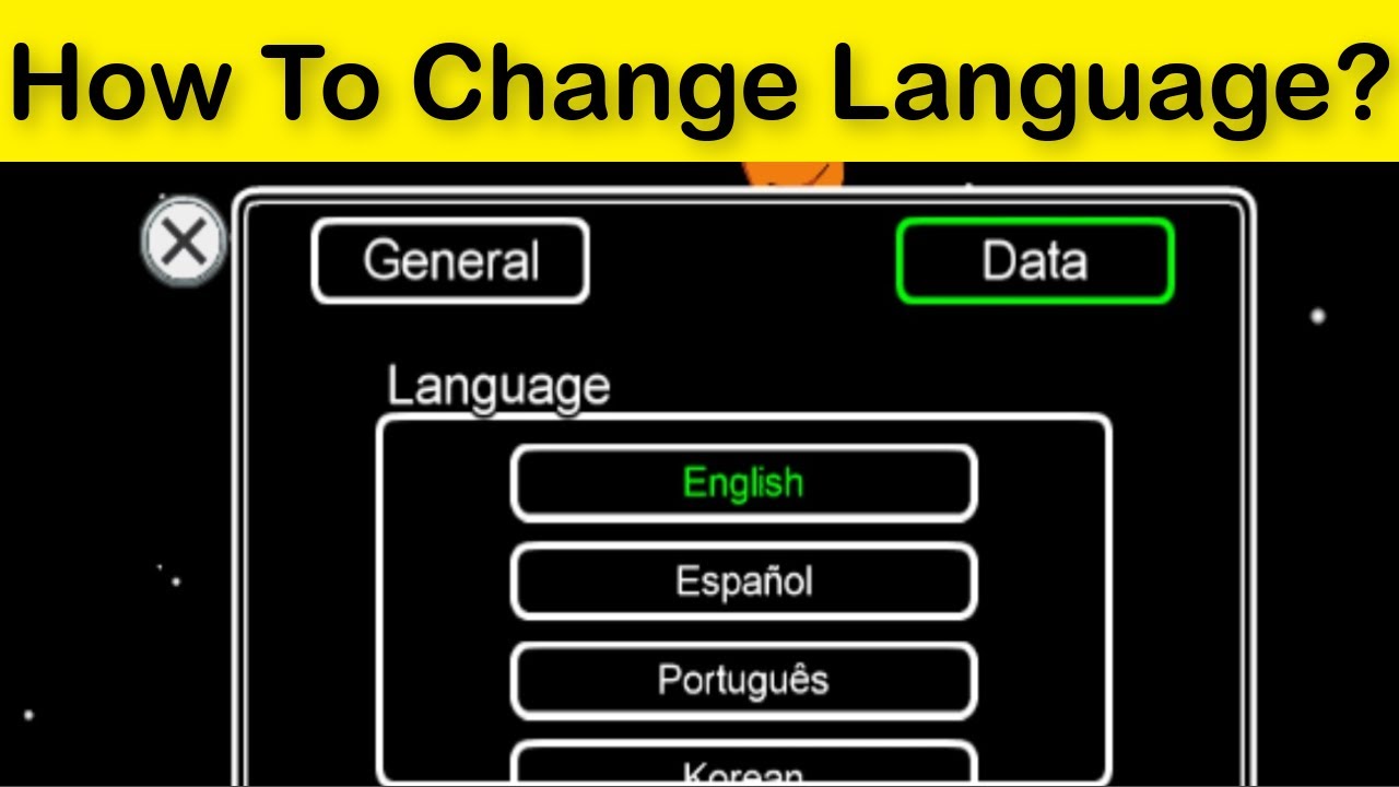 How To Change Among Us Language Android & Ios - YouTube