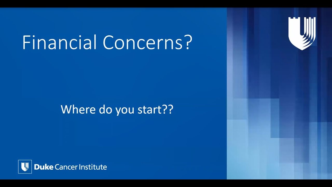 Financial Concerns: Where to start? - YouTube