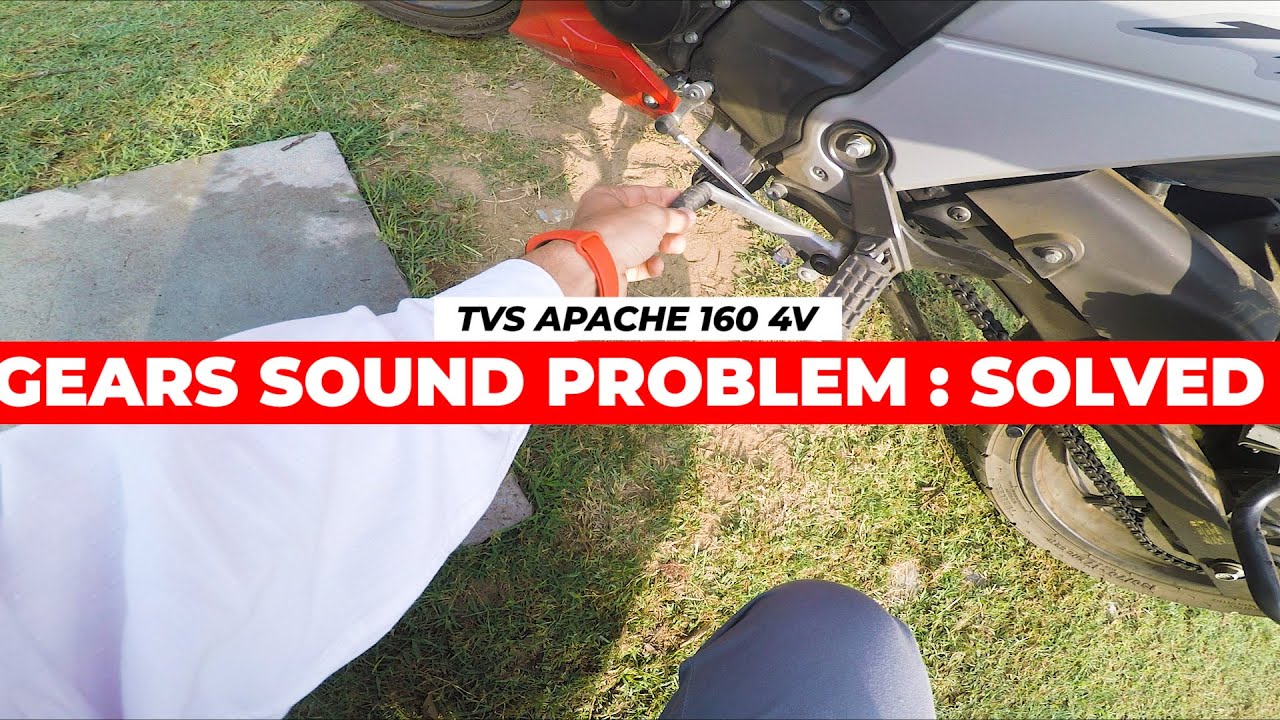 GEARBOX : TVS APACHE 160 4v BS6 2021 I STILL MAKES NOISE ? - YouTube