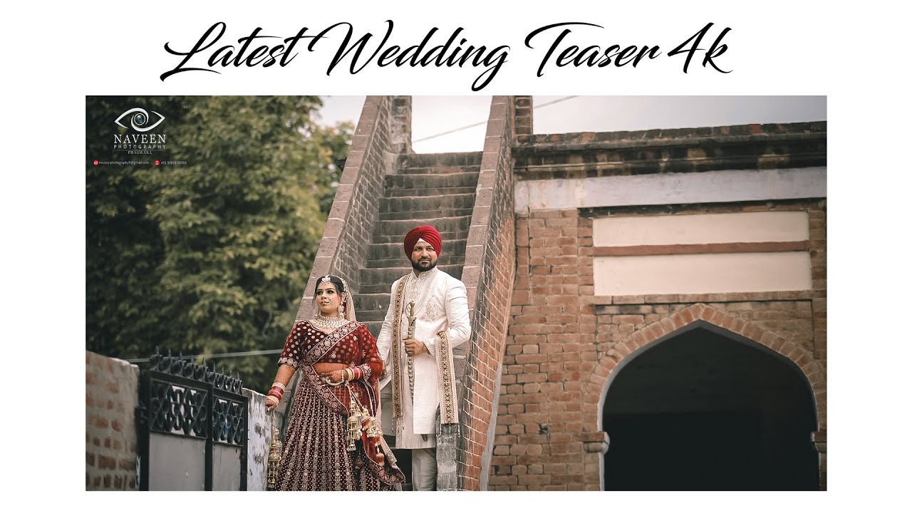 Latest Wedding Teaser 4K || Harmesh & Pallvi || Naveen Photography ...