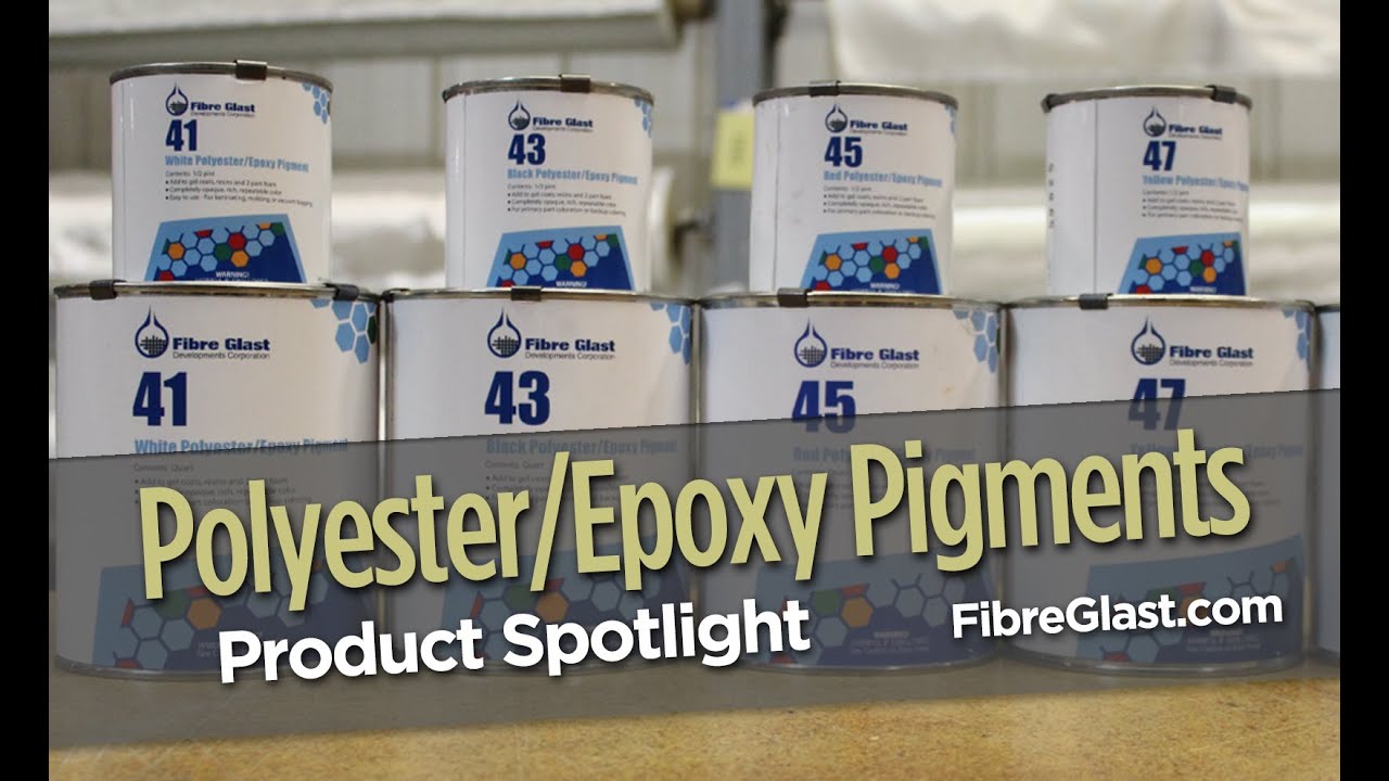 Polyester Epoxy Pigments - YouTube