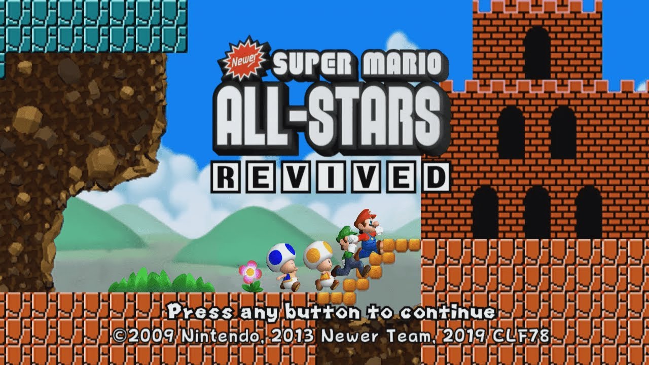 Newer Super Mario ALL - STARS Revived 100% PLAYTHROUGH - YouTube