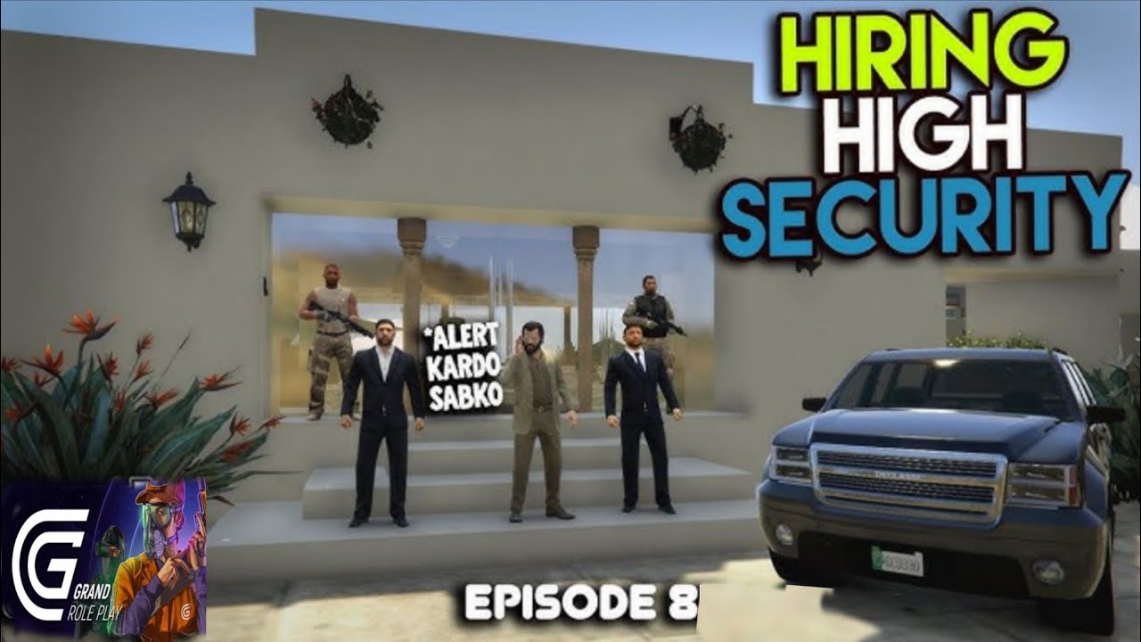 GRAND RP || Hiring High Level Security For Safety In Grand RP || # ...