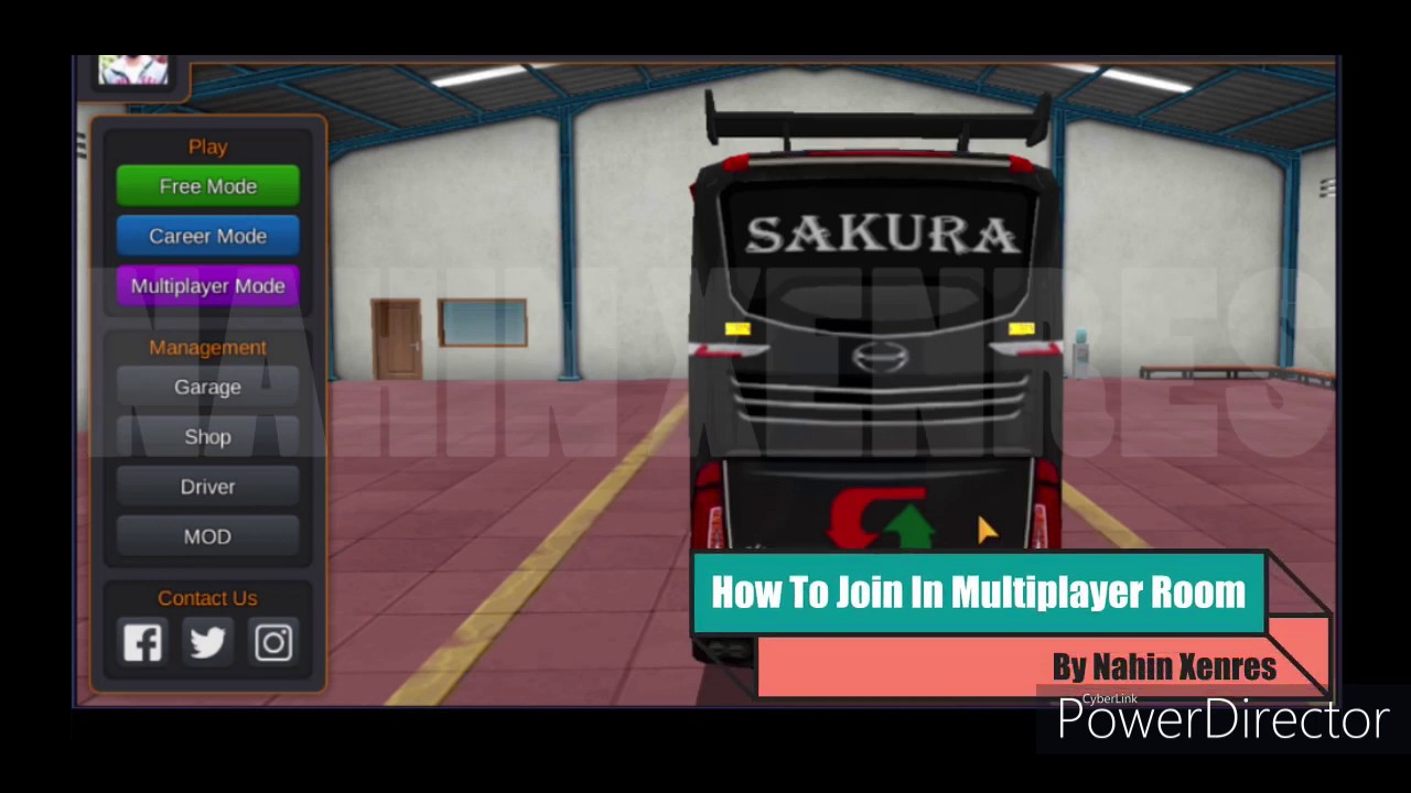 How To play Multiplayer in Bussid - #BUSSID Game- #Bus_Simulator ...