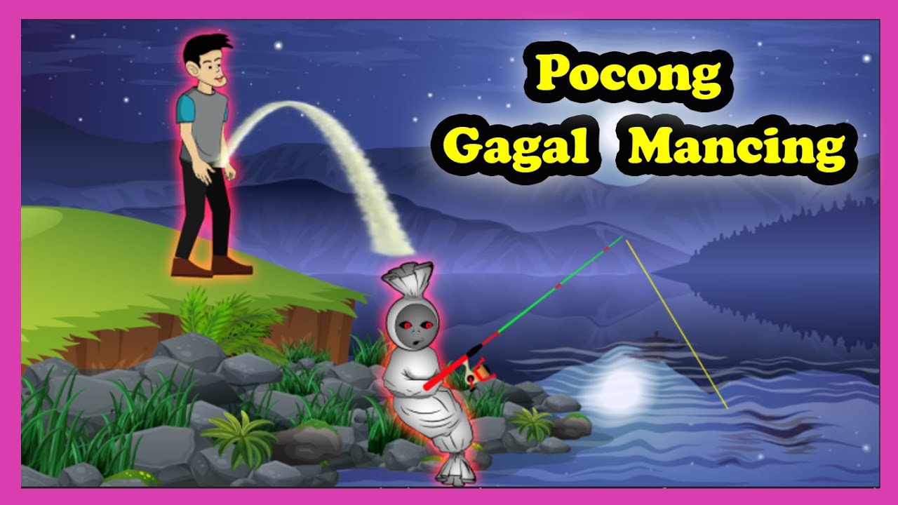 Jangan Pipis Sembarangan di Sungai - Kartun Hantu Lucu #hororkomedi - YouTube