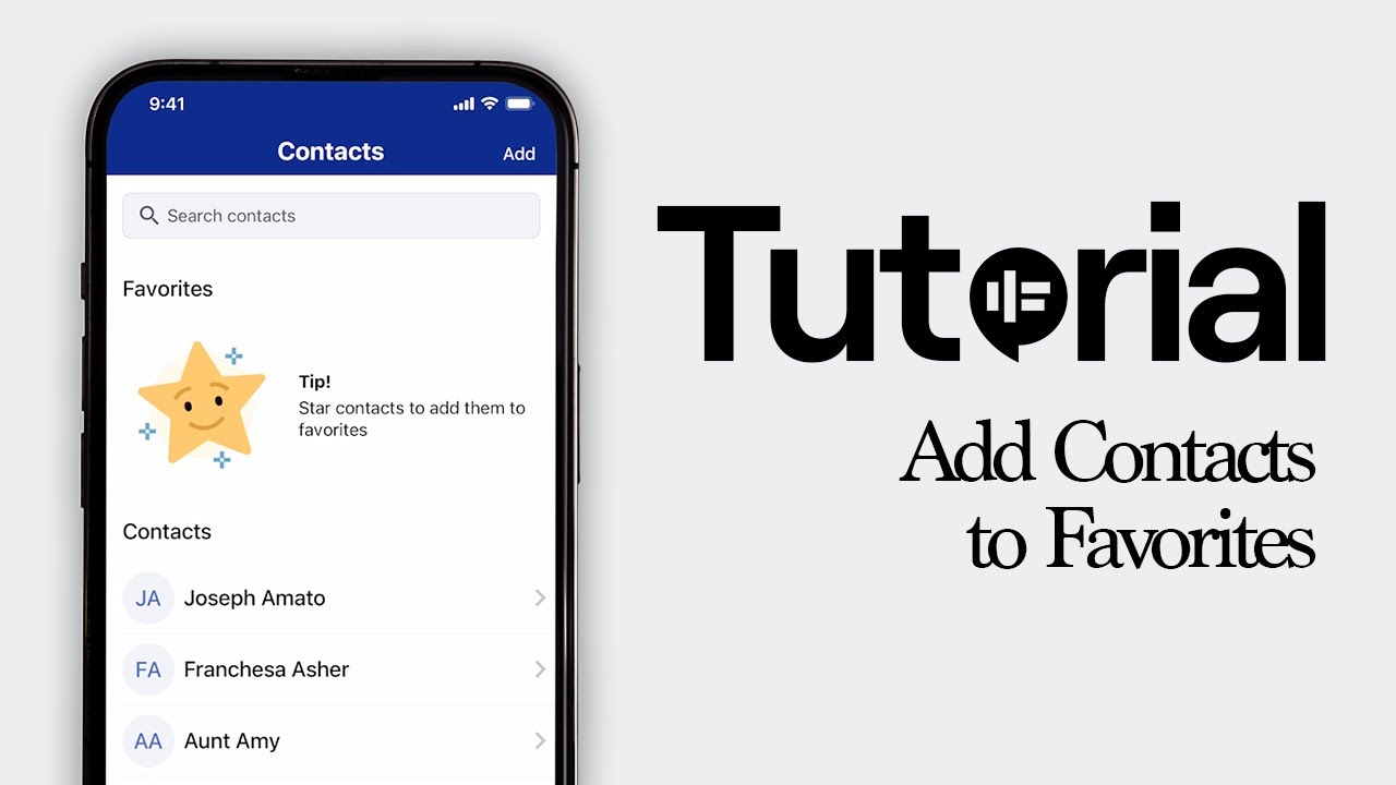 How to Create a Favorites List - YouTube