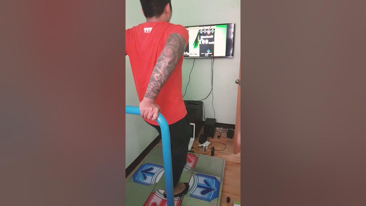 Homemade DDR Dance pad (DDR A replica) - YouTube