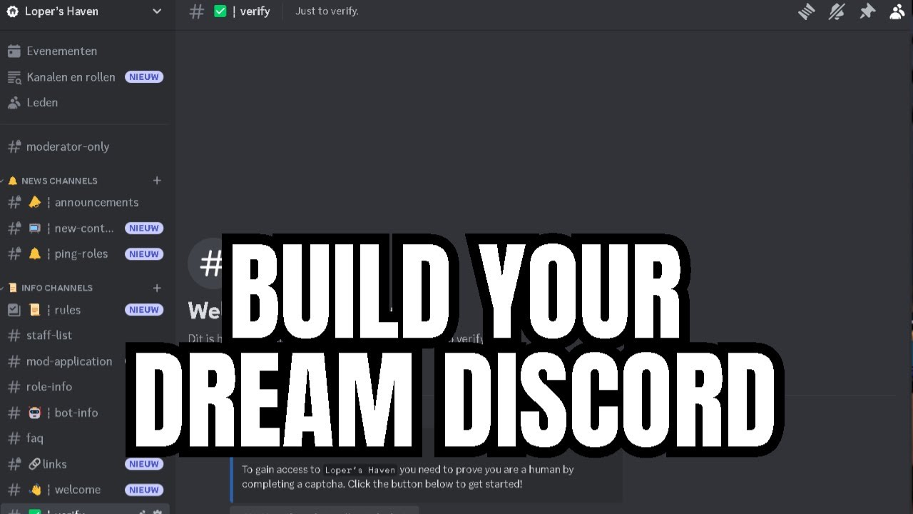 Build the PERFECT Discord for your gaming channel - YouTube