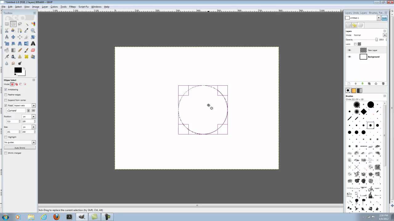 Gimp Tutorial How To Make A Perfect Circle Add Stroke To That Circle gimp-tutorial-how-to-make-a-perfect-circle-add-stroke-to-that-circle