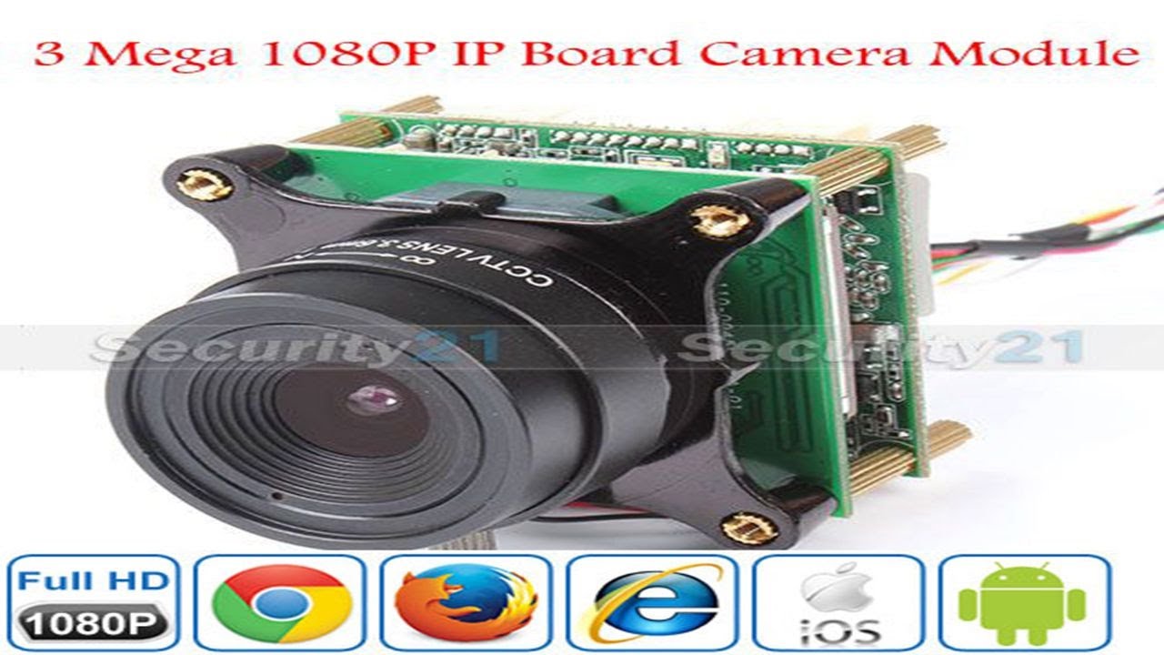3MP 1080P High Definition IP Board Camera Module (IPQ2218X) Cloudy Day ...