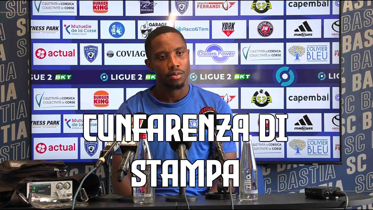 J5 | Grenoble Foot 38 - SC Bastia : Conf. de presse d'avant-match de ...