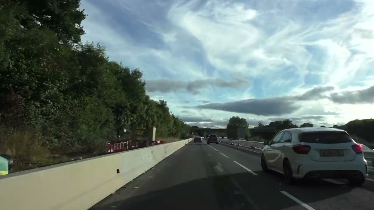 Driving On The A38 From M5 Motorway Junction 31 Exeter To Plymouth ...