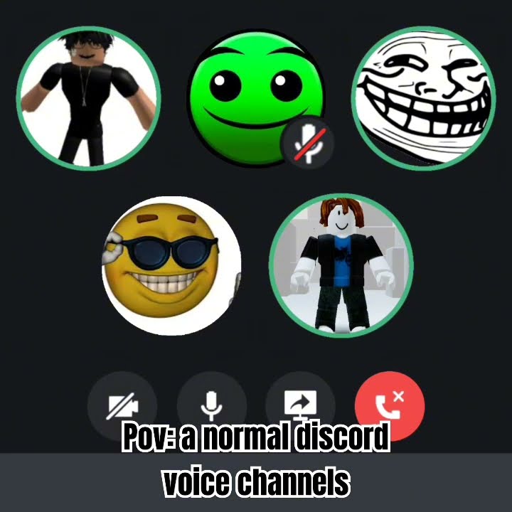 pov: Normal discord voice channels #meme #discord #memes #funny #shorts ...
