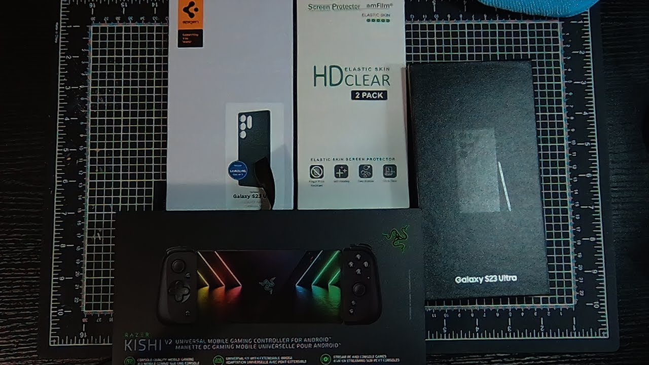Zombie Unboxing - Galaxy S23 Ultra, Razer Kishi V2 and Spigen Liquid ...