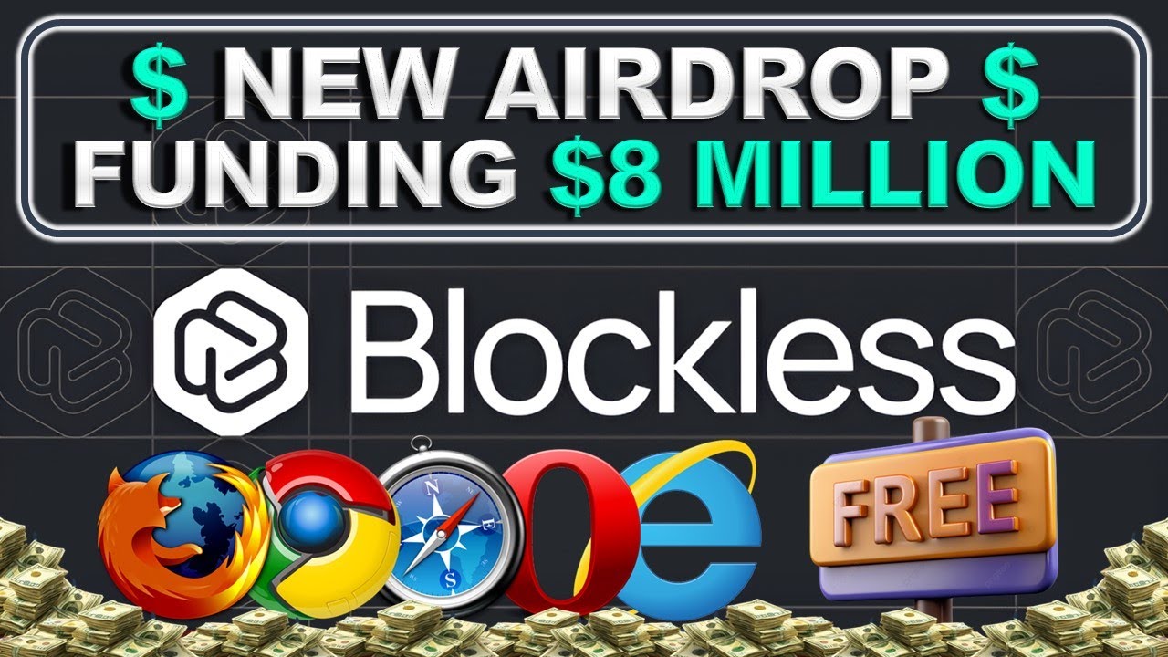 BARU RILIS & GRATIS !! BLOCKLESS AIRDROP DEPIN FUNDING $8 MILLION (JUTA ...