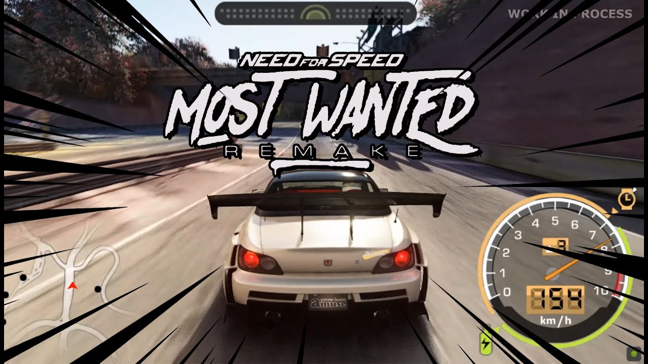 NFS MOST WANTED REMAKE 2024 A SALVAÇÃO DA FRANQUIA - YouTube