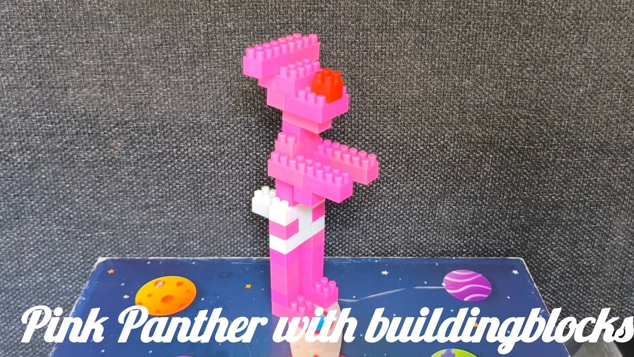 Satisfying DIY blocks Pink Panther|Blocktoys|Buildingblocks|Blocksvedio ...