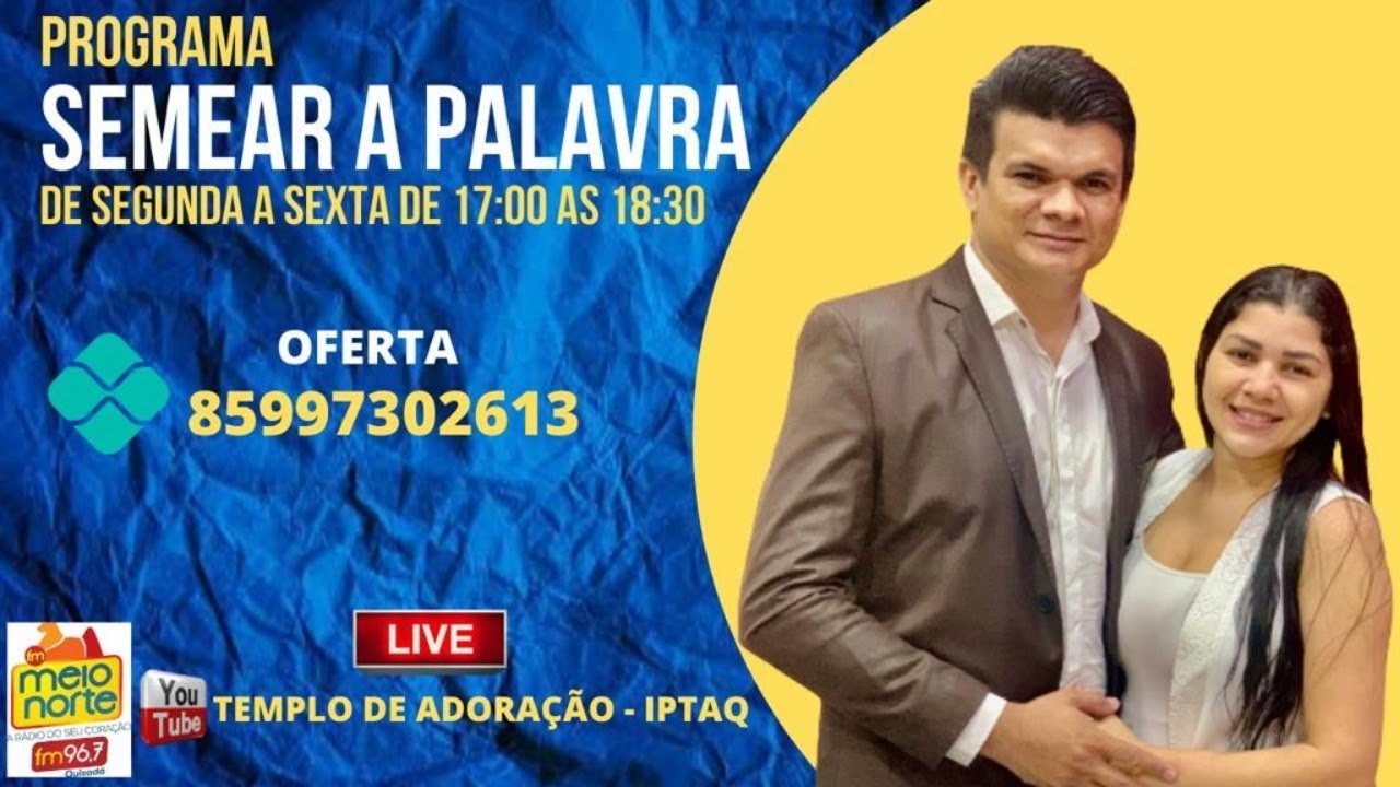 Programa SEMEAR A PALAVRA - YouTube
