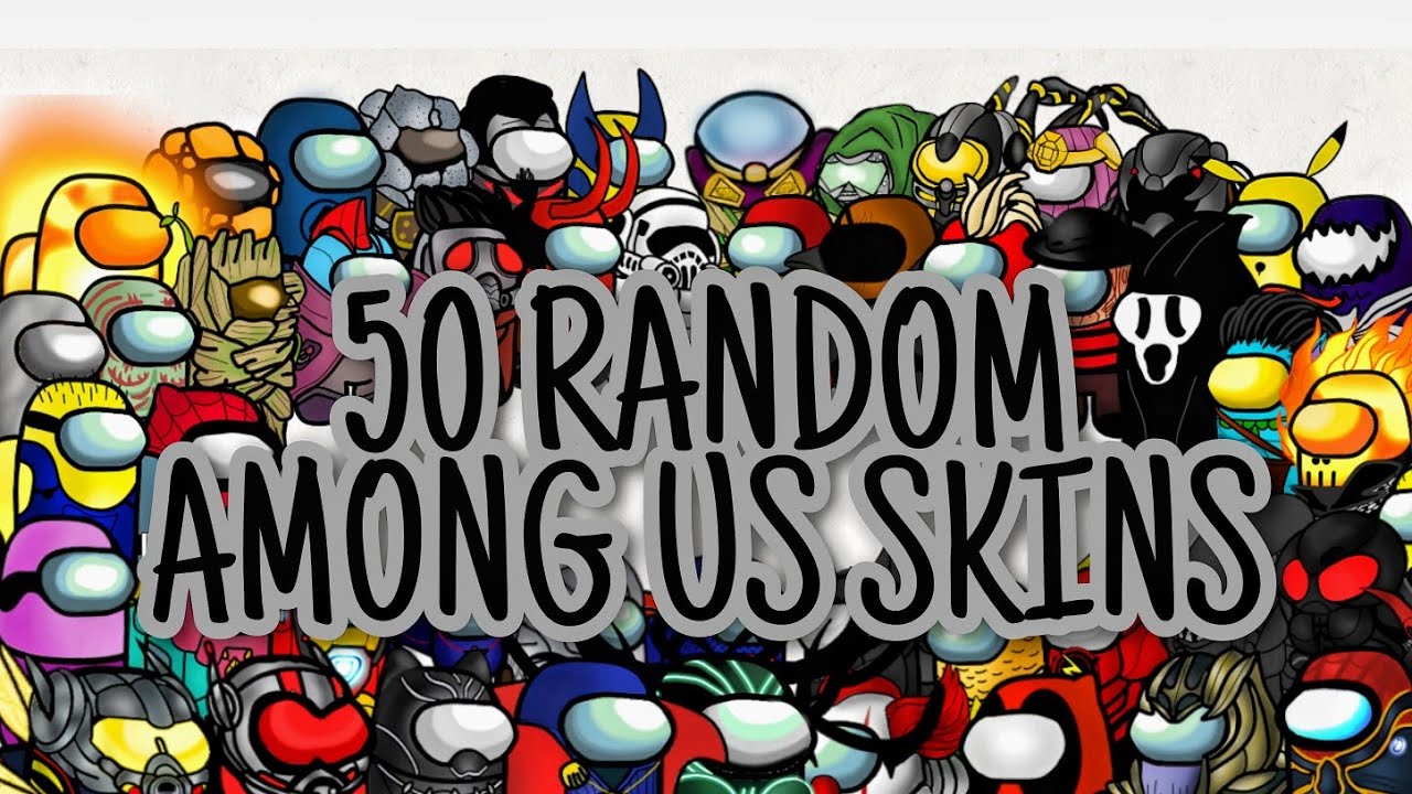 50 Random amongus skins|Animated! With Godwin| #amongus #animations # ...