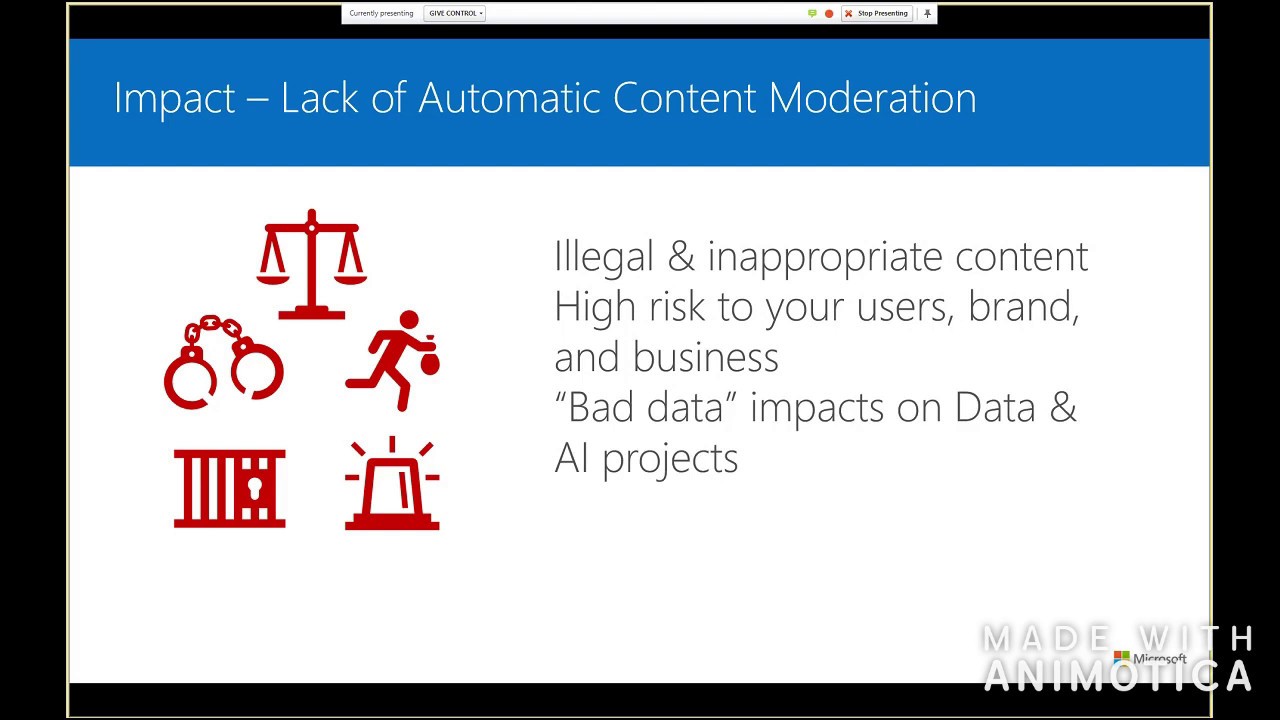 Microsoft AI - Content Moderator Webinar - YouTube