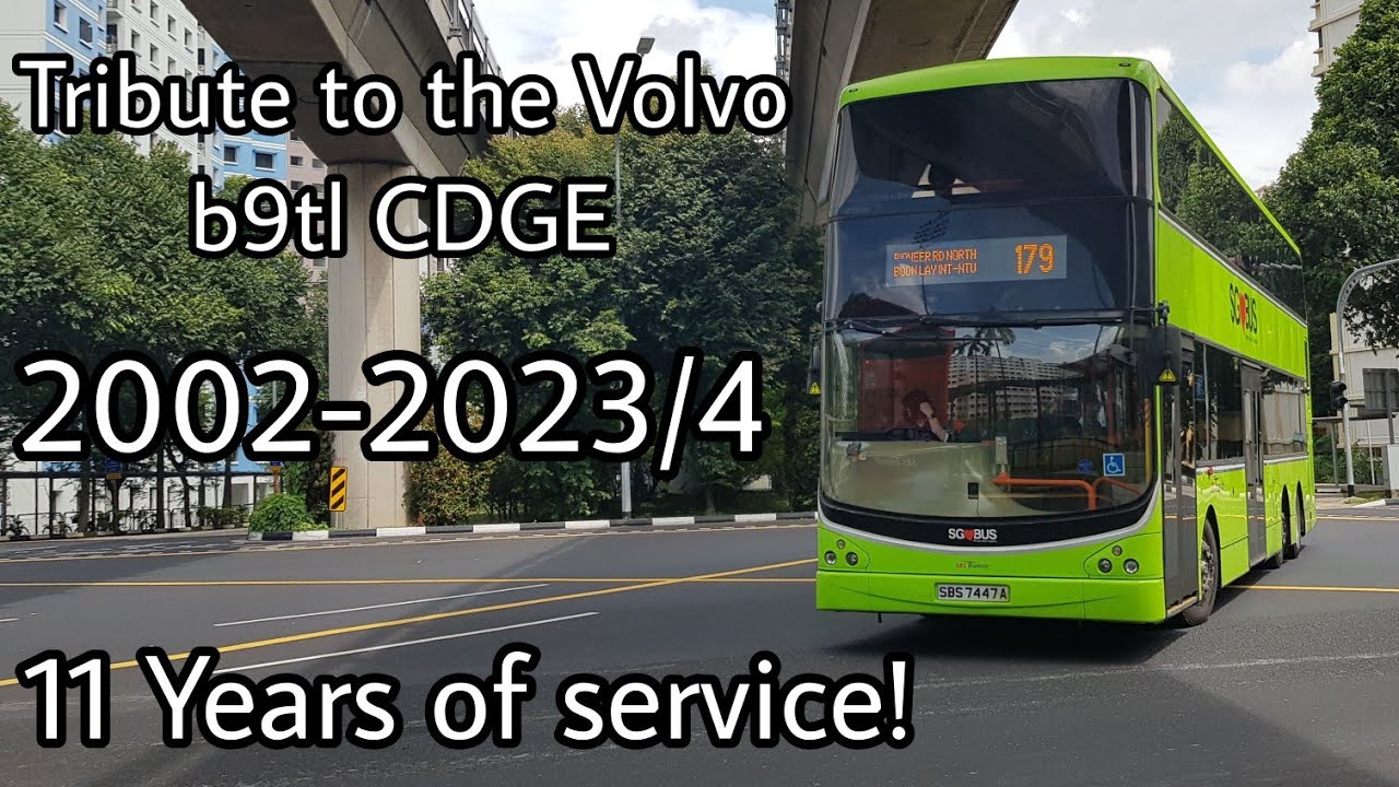 A tribute to the Volvo B9TL CDGE - YouTube