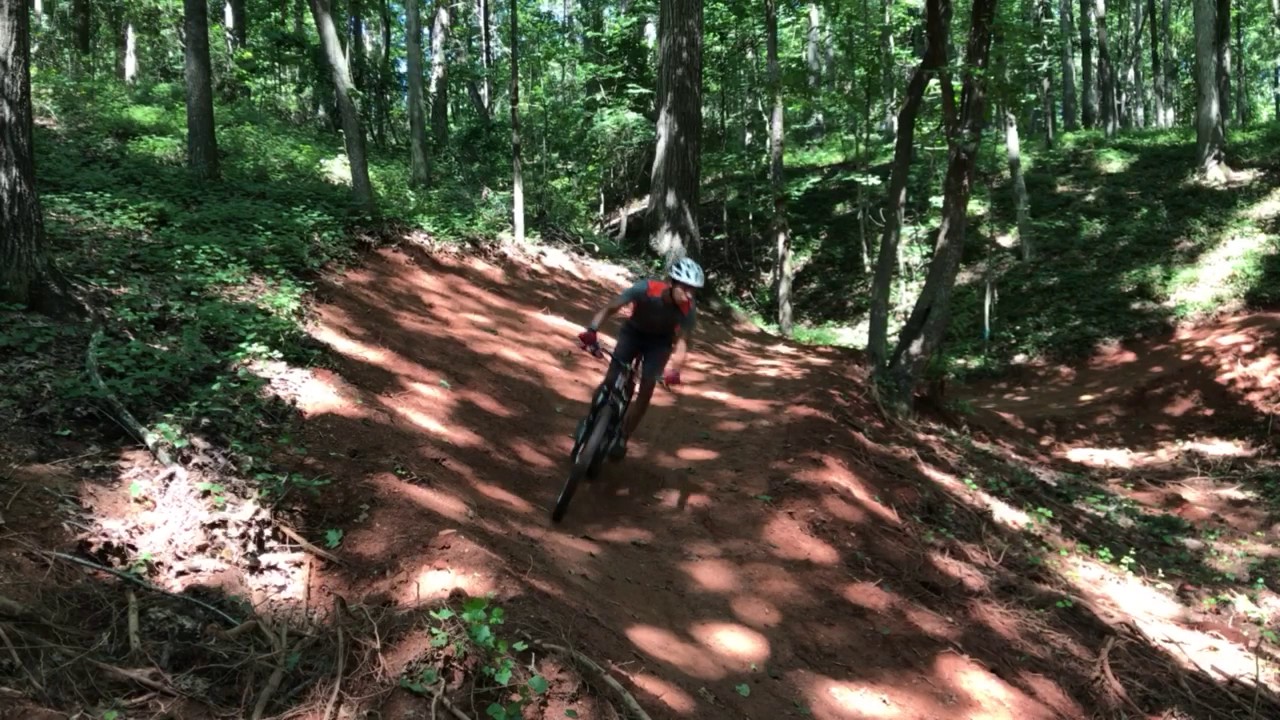 Road Atlanta mountain bike trail - YouTube