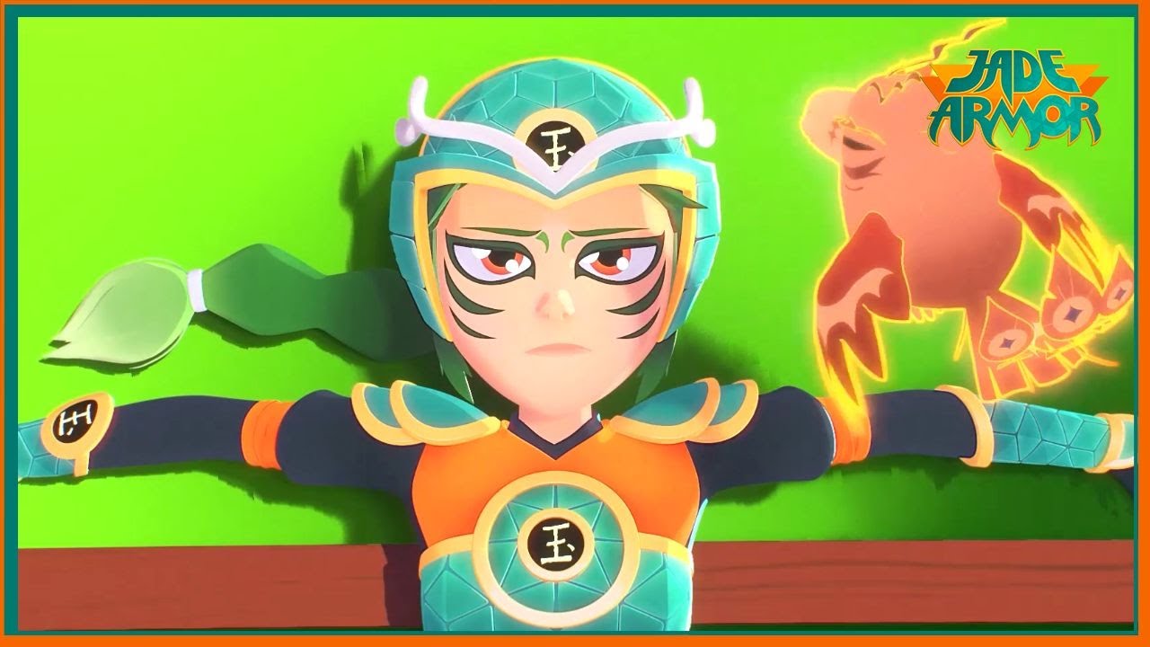 Jade Noir | Jade Armor (S01E22) | Animation for Kids - YouTube
