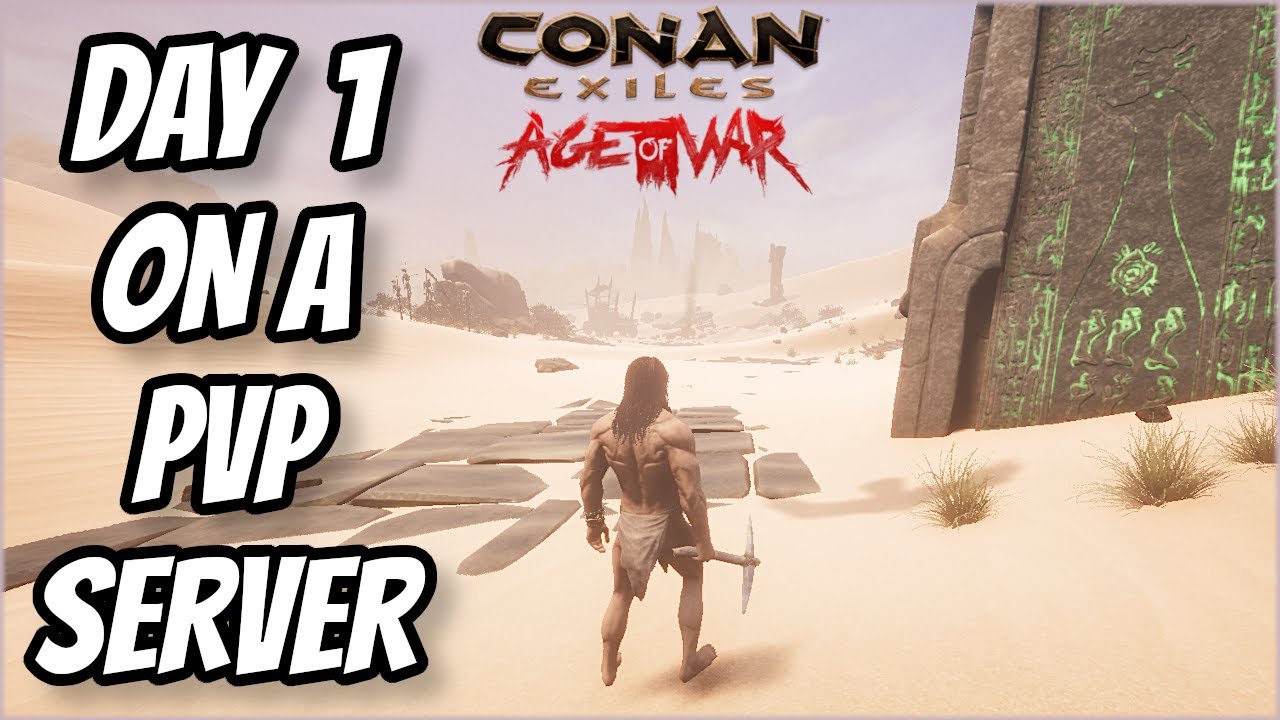 Getting Started on a PvP Server (2024) - Conan Exiles - YouTube