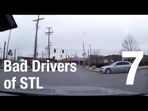 Bad Drivers of St. Louis - 7 - YouTube
