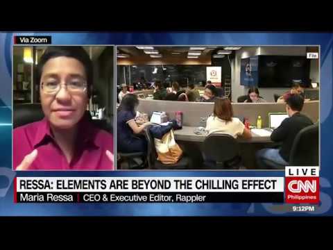 Maria Ressa CNN Interview Views on Anti Terror Bill June 15 - YouTube