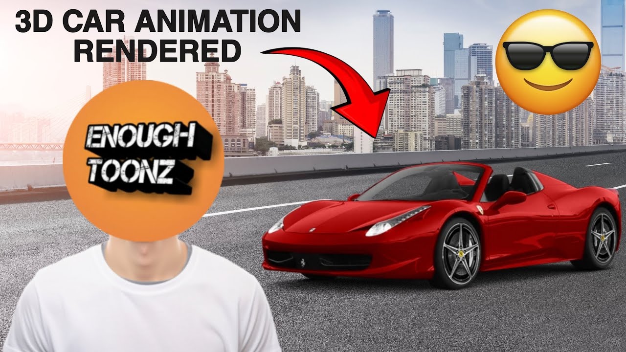 Car 3D Animation Rendered In Blender || Enough Toonz - YouTube