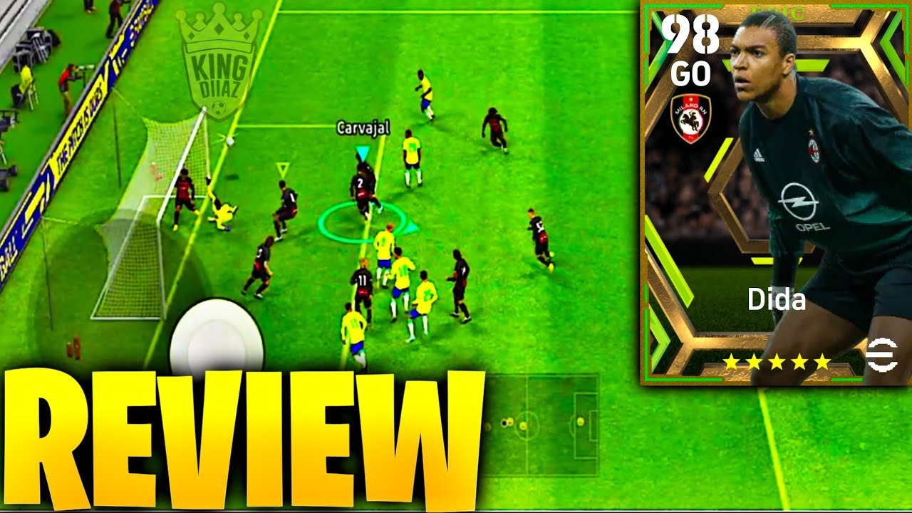 PAREDÃO - REVEW DO DIDA 98 EPICO DO MILAN NO EFOOTBALL 2023 MOBILE - YouTube