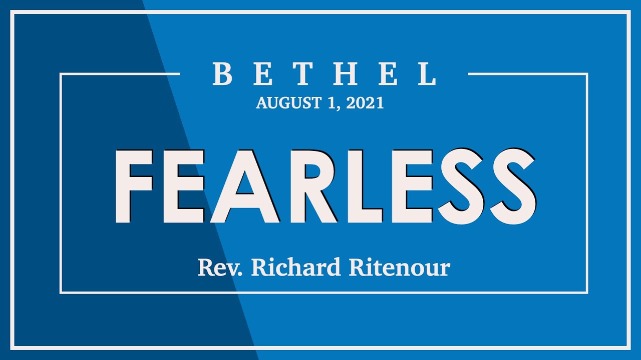 Sunday, August 1st, 2021 | Pastor Richard Ritenour - YouTube