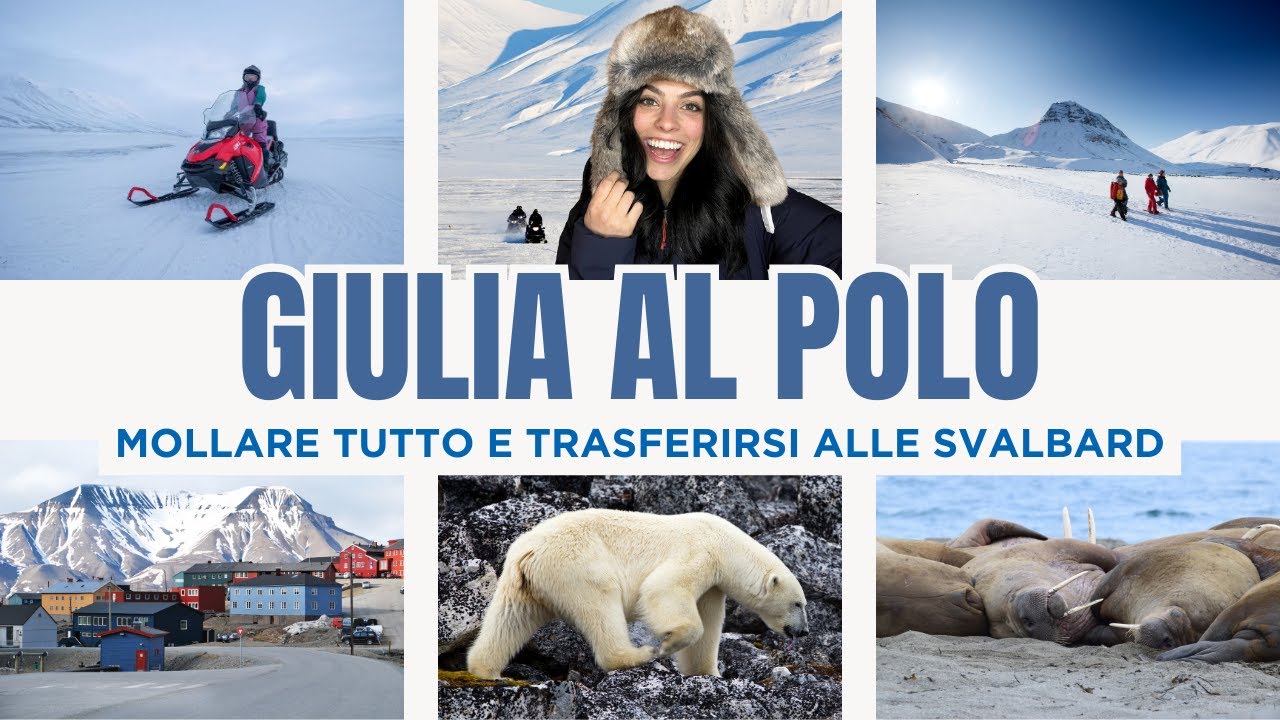 MOLLARE TUTTO E TRASFERIRSI AL POLO NORD: INTERVISTA A GIULIA AL POLO 🐻 ...