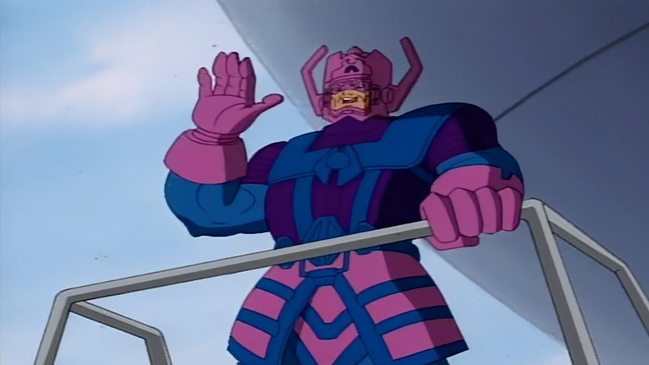 Galactus arrives on Earth | Fantastic Four Animated Series Easter egg ...