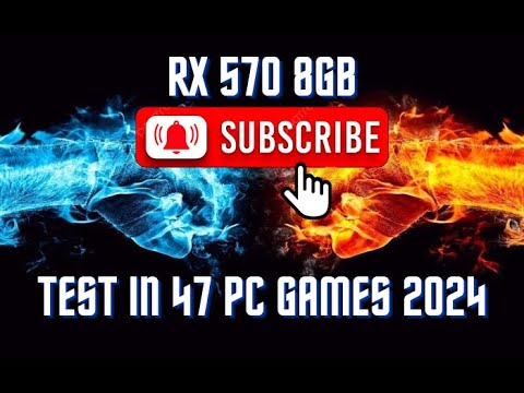 RX 570 8 GB - Test In 47 PC Games 2024/2025 - Ultra settings fps (1080p ...