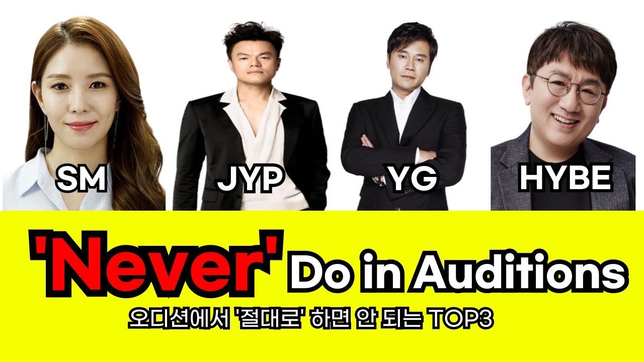 Top 3 Mistakes to Avoid in K-pop Auditions. JYP AUDITION - YouTube