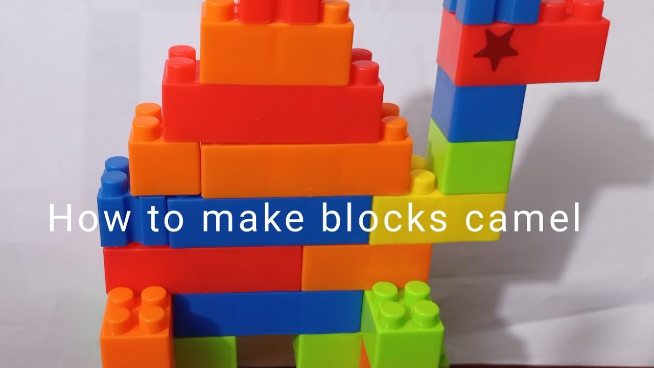 How to make camel by using blocks || blocks camel - YouTube