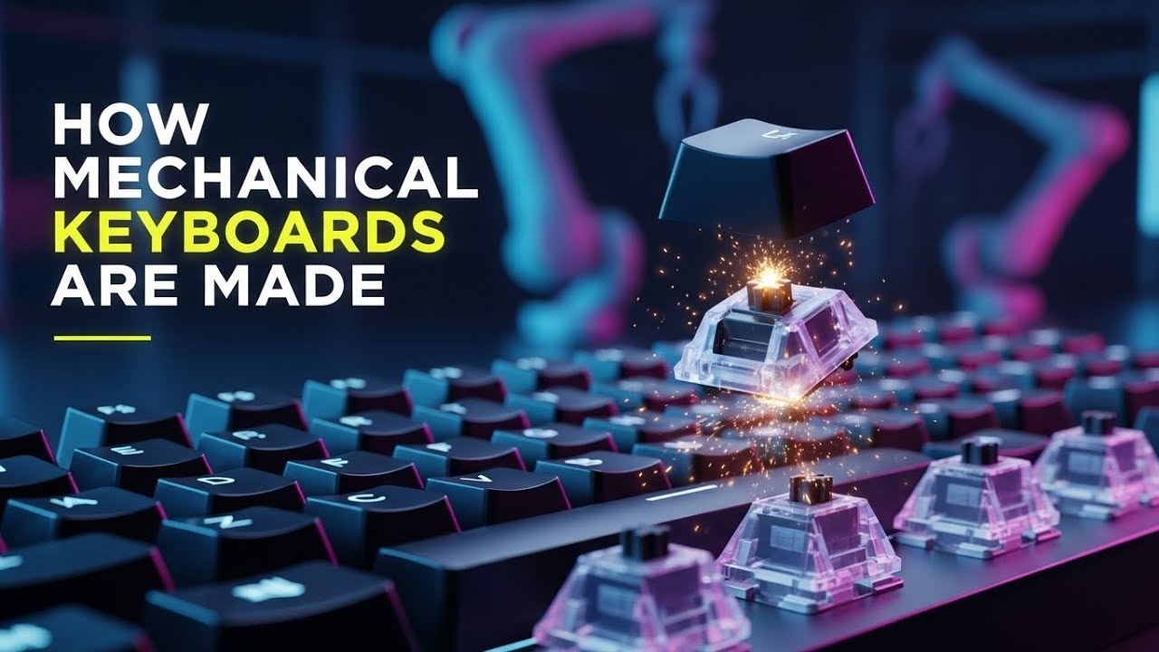 How Mechanical Keyboards Are Made (Inside the Factory) - YouTube