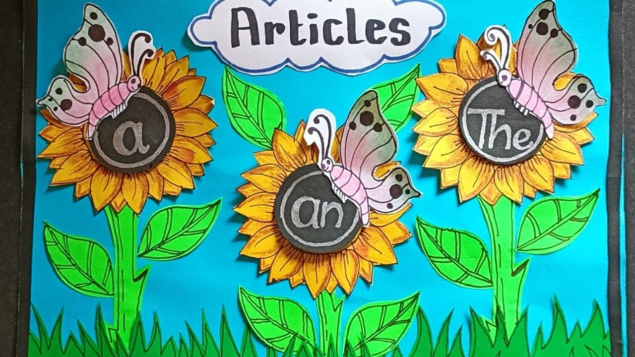 ARTICLES || ENGLISH TLM || TLM for primary school - YouTube