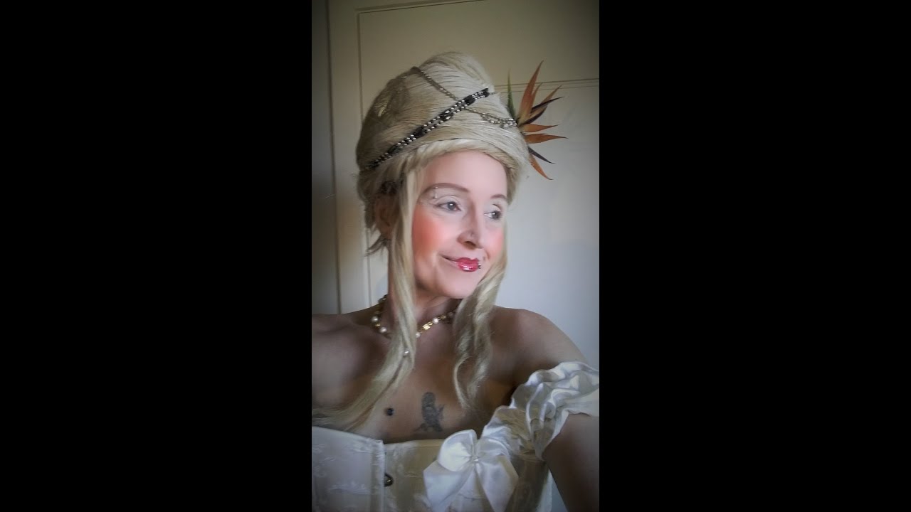 Victoriaanse Make-up én Kapsel mét historische facts. - YouTube