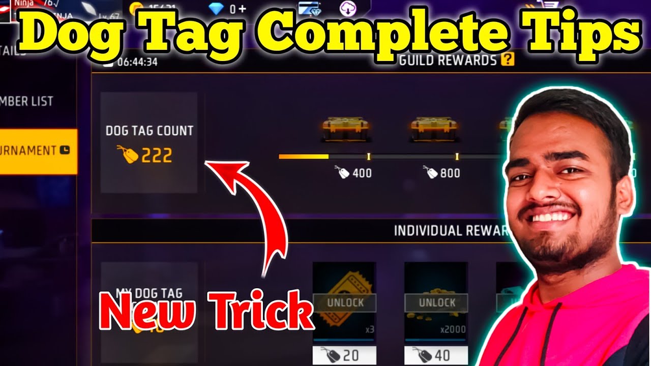 Dog Tag Complete Kaise Kare | How To Complete Dog Tags In Free Fire ...