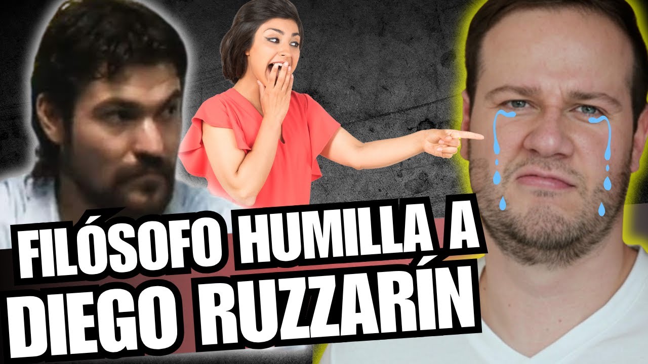 HUMILLAN A DIEGO RUZZARIN: EL FILÓSOFO JONATHAN RAMOS DESMONTA CADA UNO ...