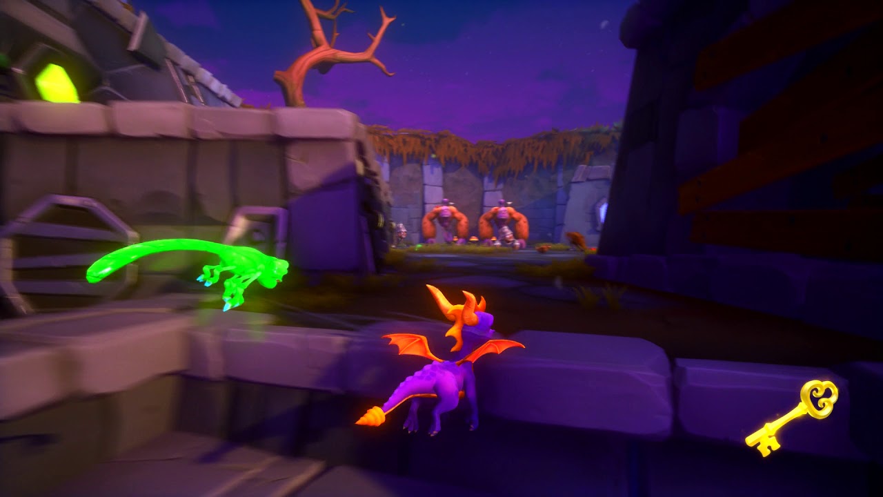 Metalhead Spyro reignited trilogy ALL GEMS two hidden locations - YouTube