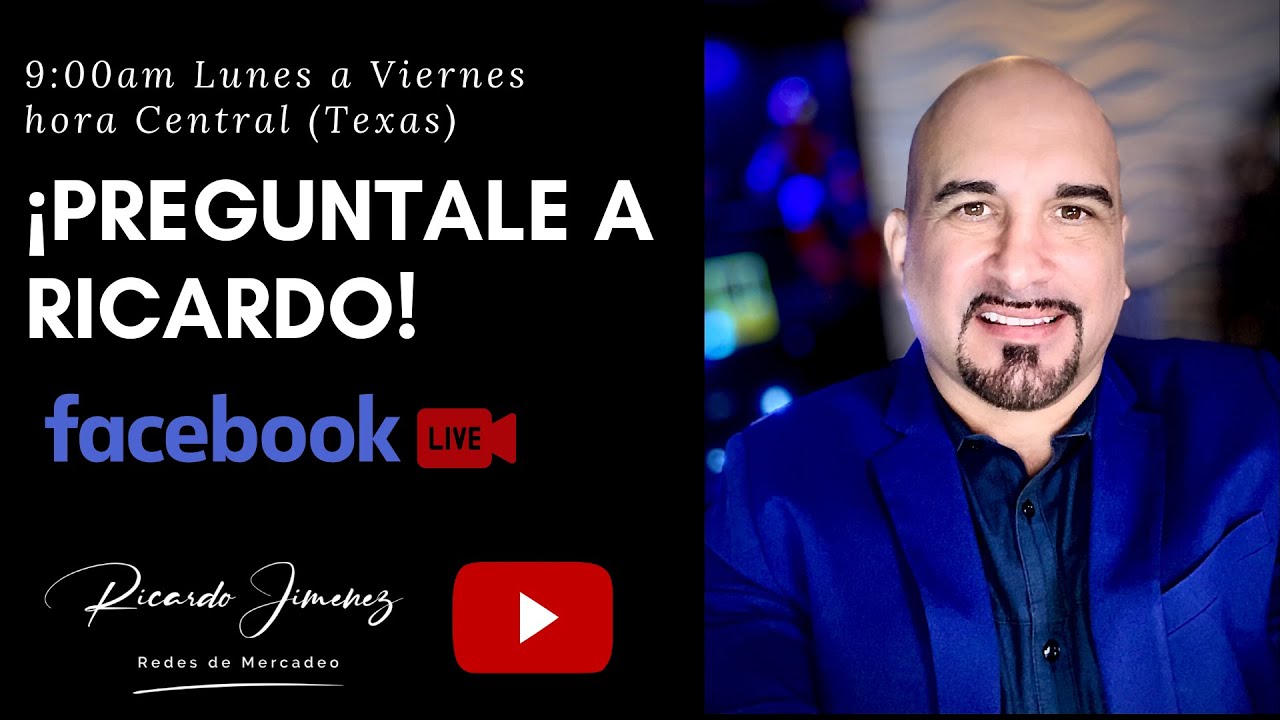 Pregúntale a Ricardo Show Live | REDES DE MERCADEO 🔴 - YouTube