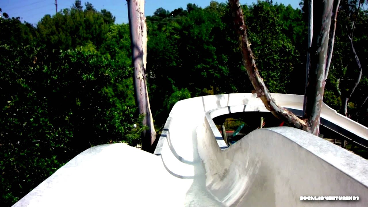 Speed Slides POV in HD - Water Slide at Raging Waters, CA - YouTube
