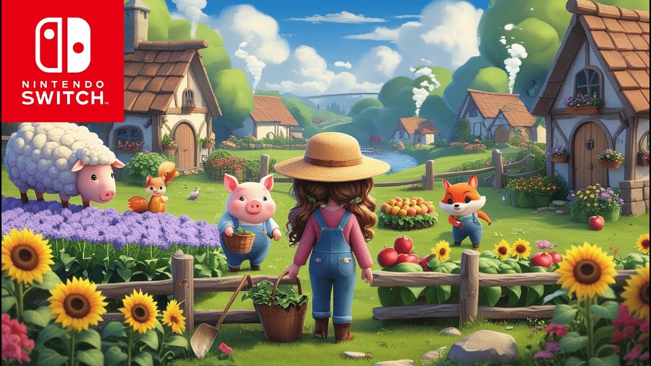 TOP 10 BEST FARMING Games on Nintendo Switch for 2025! - YouTube